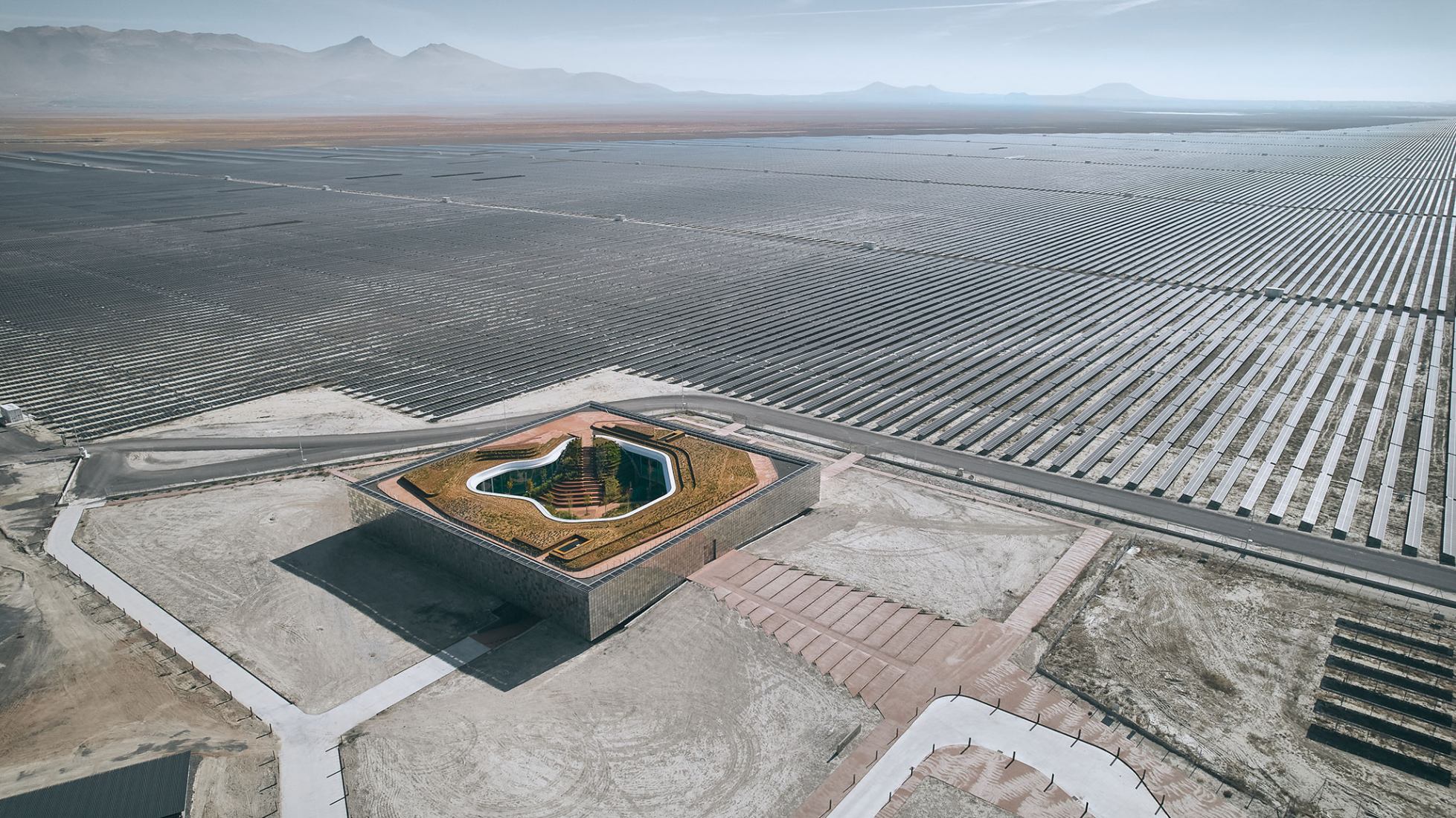 A sensory oasis. Central Control Building by Bilgin Architects | The ...
