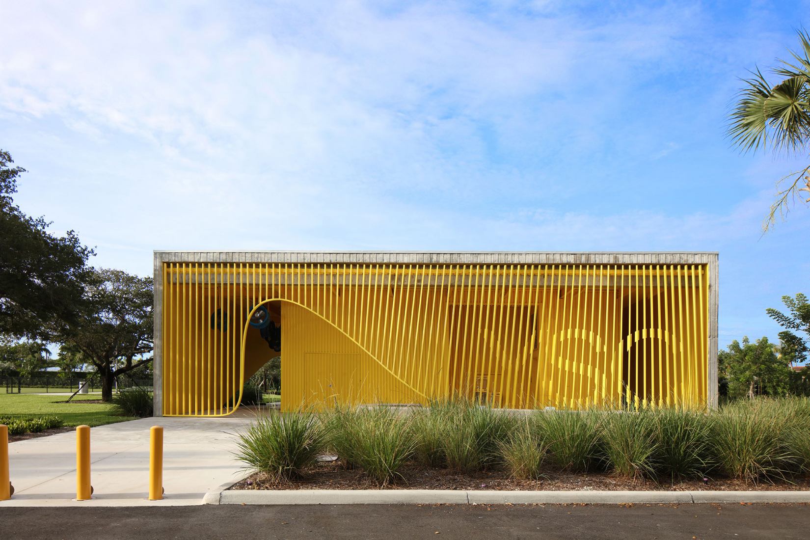 Meeting point in the park. Youth Sports Complex Field House by Brooks ...