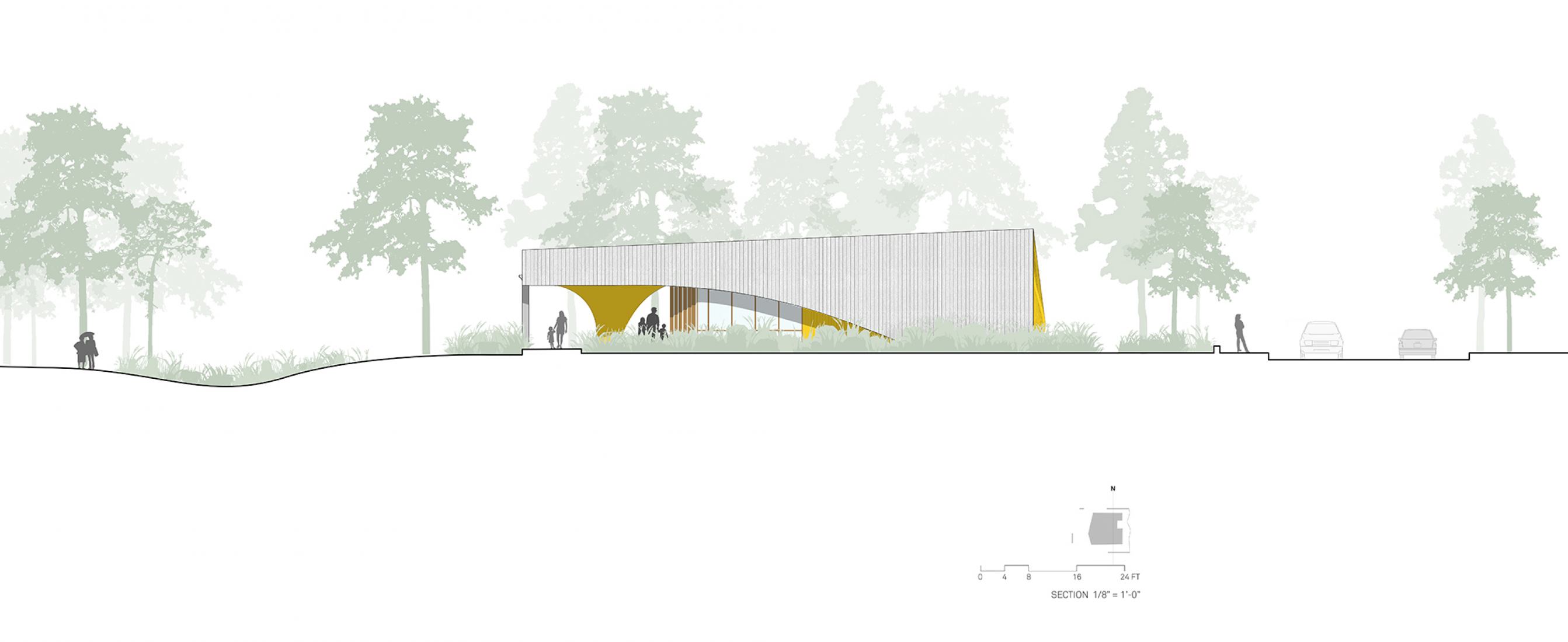 Meeting point in the park. Youth Sports Complex Field House by Brooks ...
