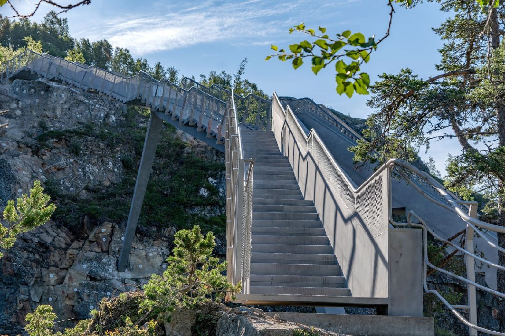 Opening. Vøringsfossen Waterfall Step Bridge by Carl-Viggo Hølmebakk ...