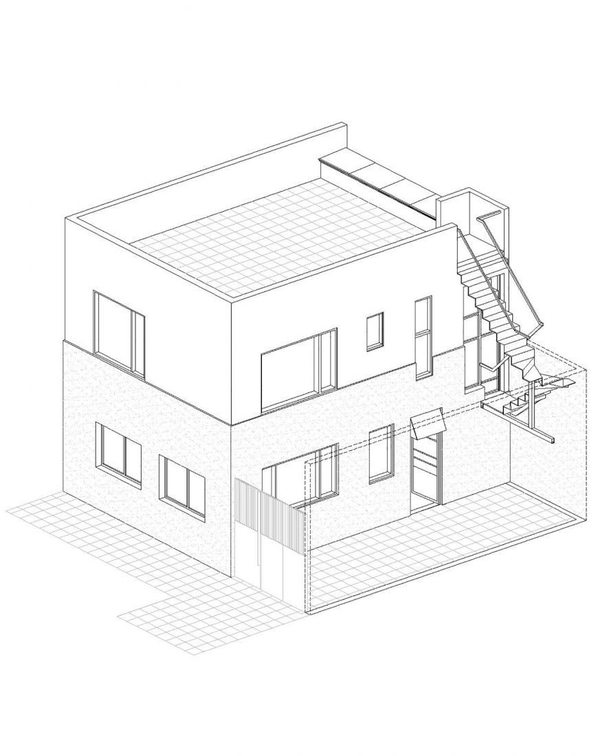 Renovation inspired by the main tree. Olive Tree House by Carlos A ...