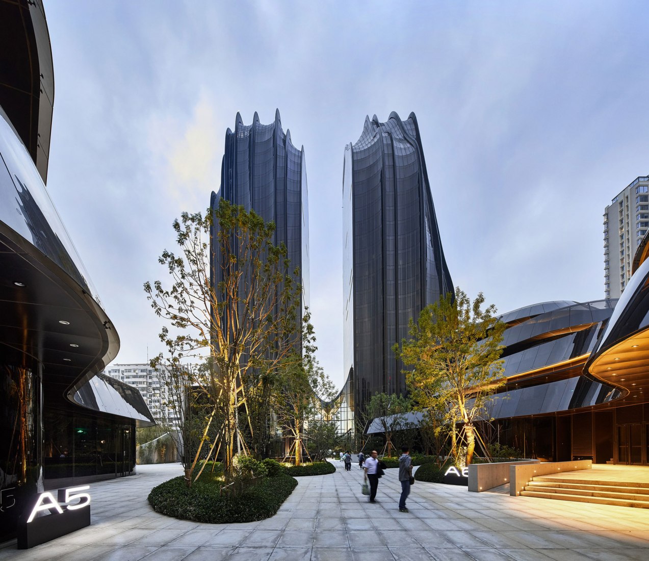 MAD architects completes Chaoyang Park Plaza. China Landscape | The ...