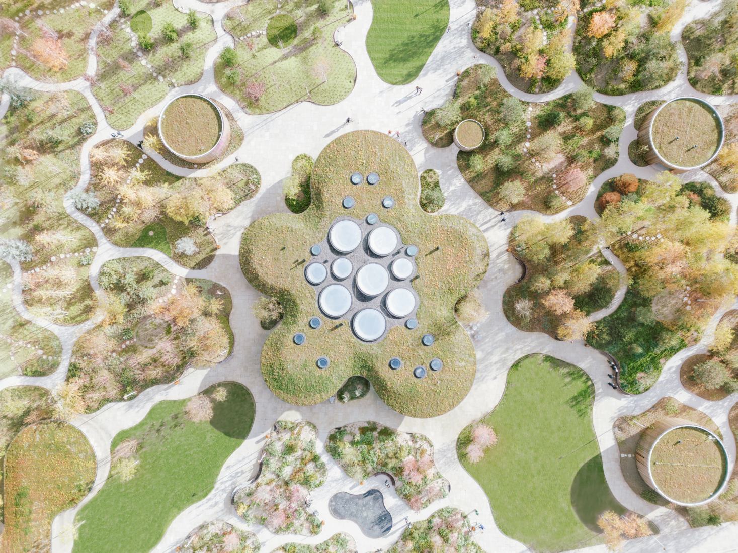 Cobe opens Opera Park providing a green island in Copenhagen's inner ...