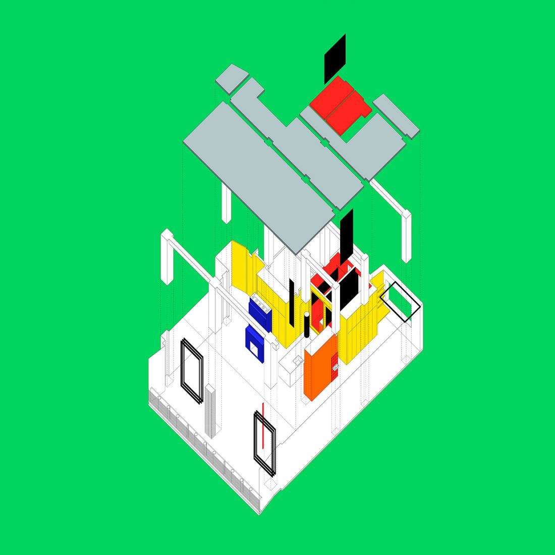 The open indefinition of domestic space. Loft I by Coll-Barreu ...