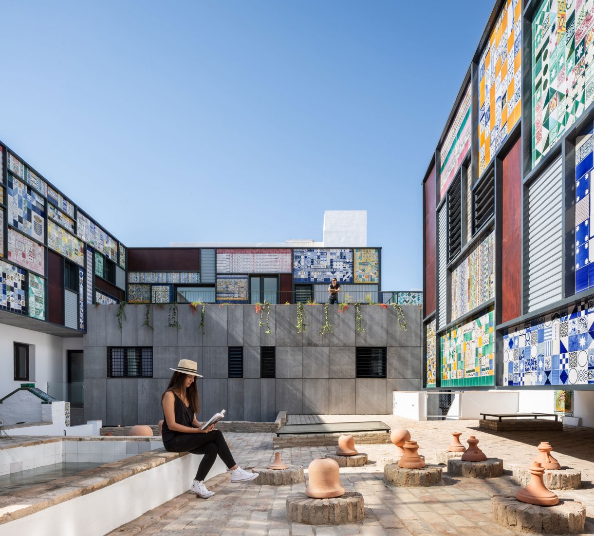 Hotel and Restaurant in the Montalván Ceramics compound by AF6 ...