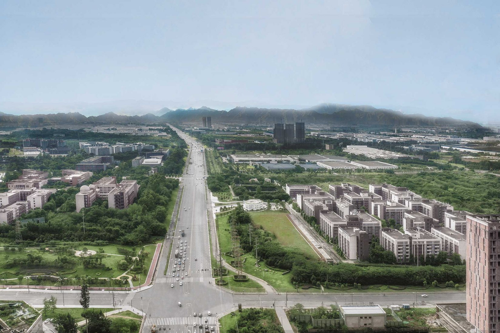 Nature as a representation of architecture. Longquan Well-Chengdu ...