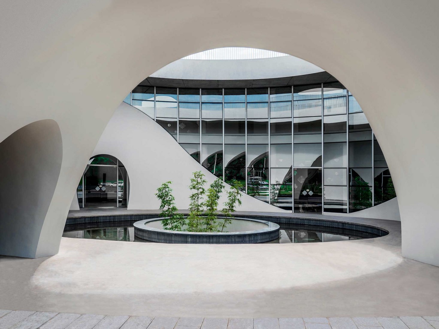 Nature as a representation of architecture. Longquan Well-Chengdu ...
