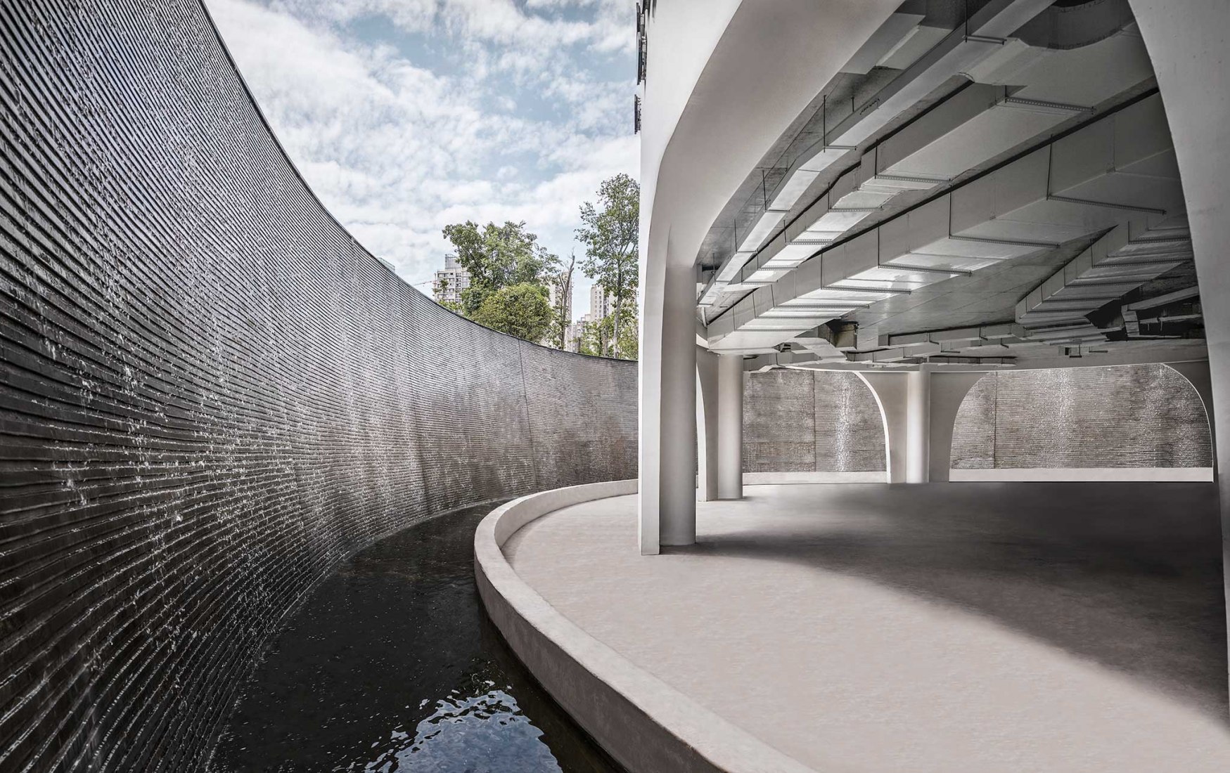 Nature as a representation of architecture. Longquan Well-Chengdu ...