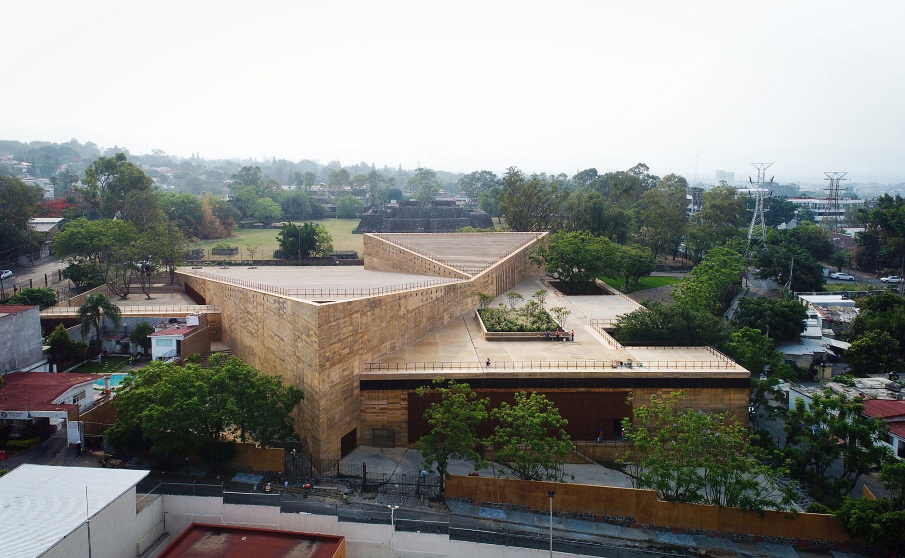 Aztec scheme. Teopanzolco Cultural Center by Isaac Broid + PRODUCTORA ...