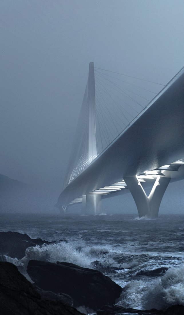 Zaha Hadid-designed Danjiang Bridge, world's longest asymmetric cable ...