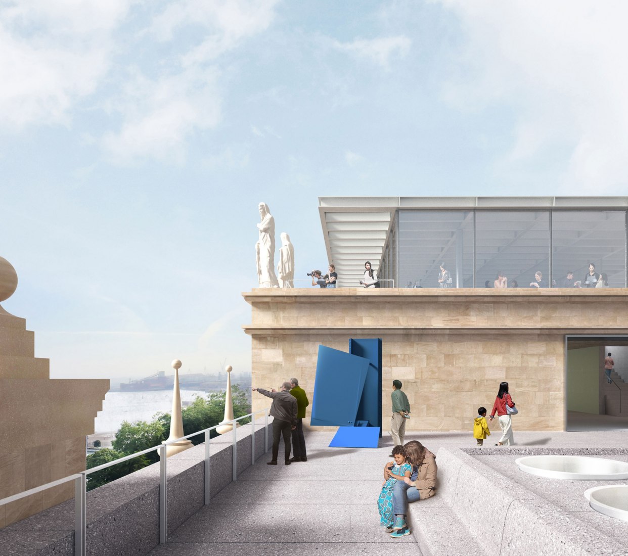 Cruz y Ortiz, y David Chipperfield, reformarán dos sedes del Banco ...