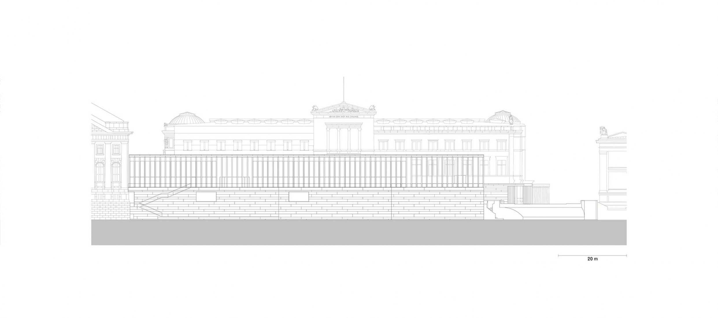 James Simon Galerie, new entrance building for Museum Island by David ...