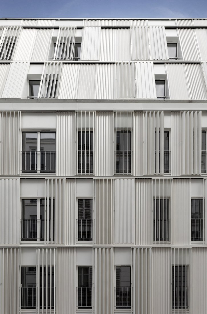 10 social housing units Paris 15e by Dietmar Feichtinger Architectes ...