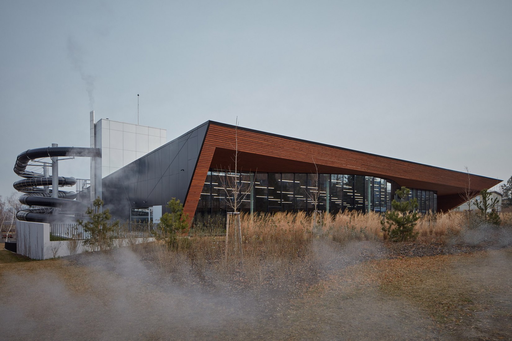 Louny Municipal Swimming Hall by dkarchitekti studio | The Strength of ...