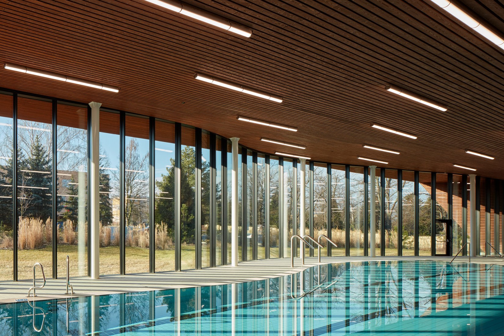 Louny Municipal Swimming Hall by dkarchitekti studio | The Strength of ...