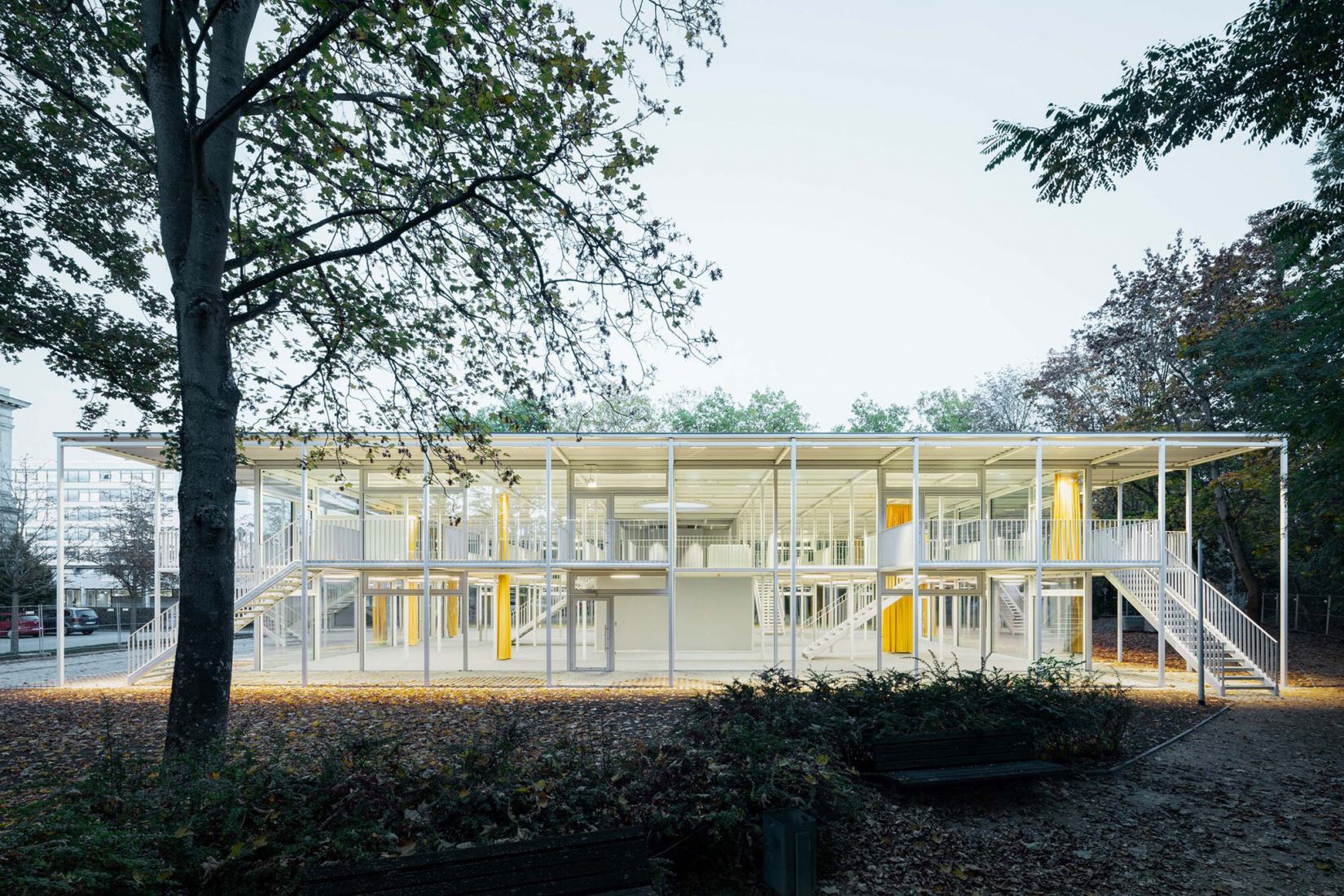 Detachable and reusable architecture. Study Pavilion TU Braunschweig by ...