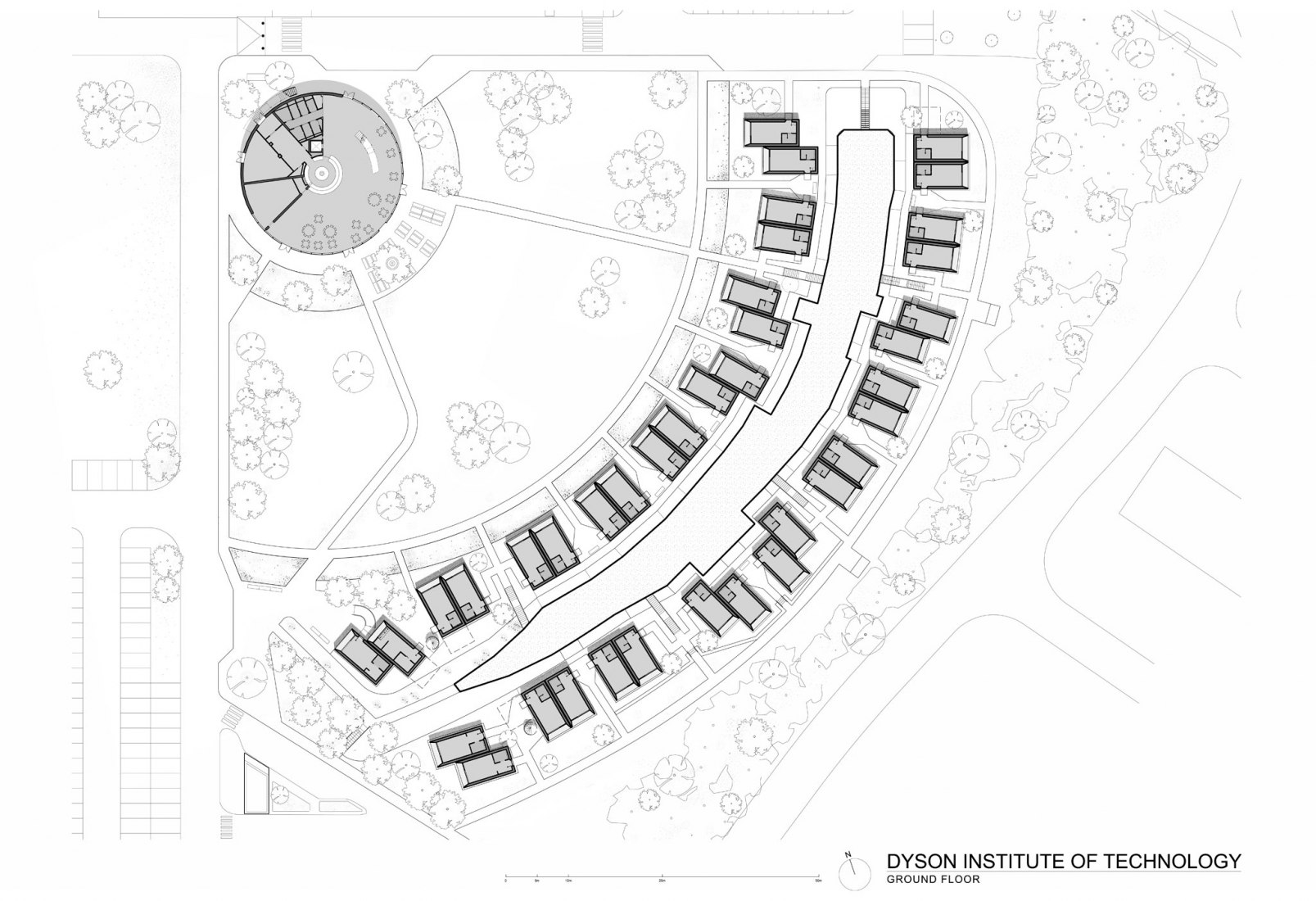 WilkinsonEyre completes a modular village for the Dyson Institute of ...