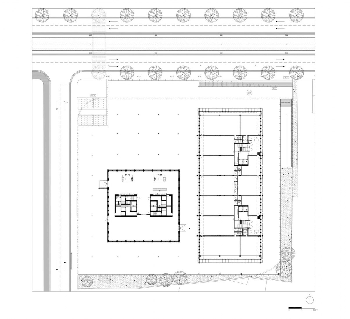 Abstracción Miesiana. Torre Burgo por Eduardo Souto de Moura | Sobre ...