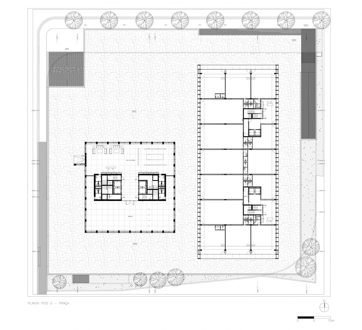 Abstracción Miesiana. Torre Burgo por Eduardo Souto de Moura | Sobre ...