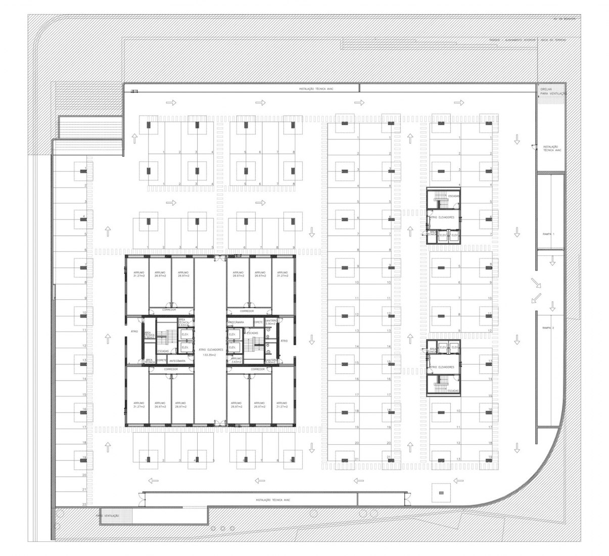 Abstracción Miesiana. Torre Burgo por Eduardo Souto de Moura | Sobre ...
