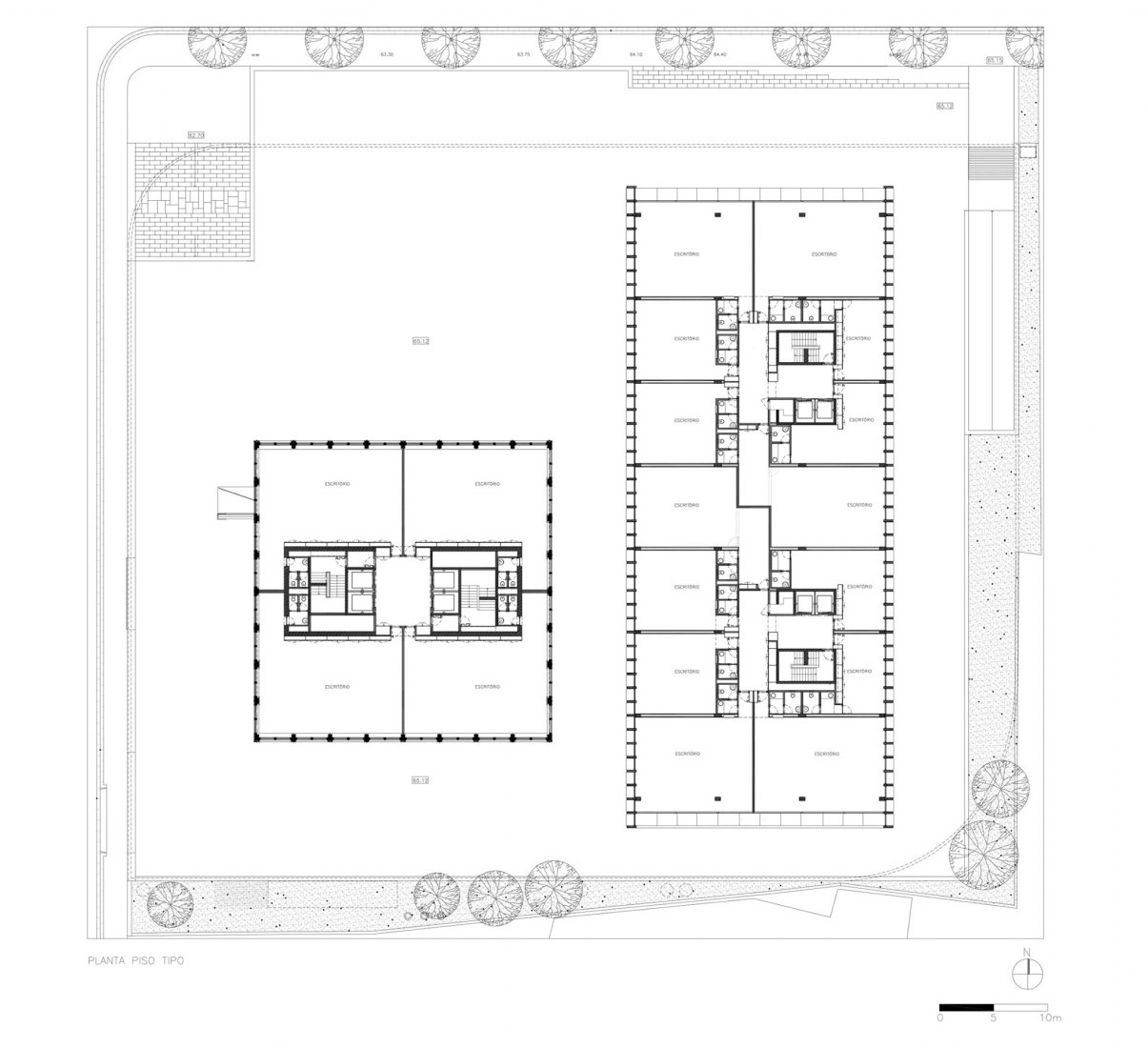 Miesian abstraction. Burgo Tower by Eduardo Souto de Moura | The ...