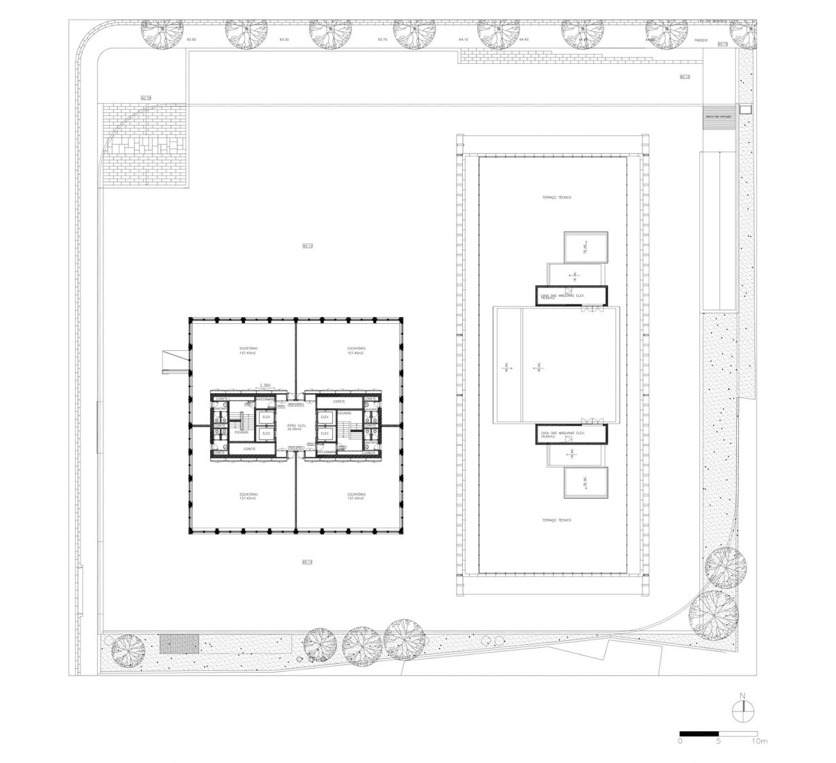 Miesian abstraction. Burgo Tower by Eduardo Souto de Moura | The ...