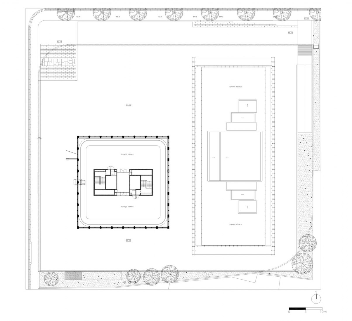 Abstracción Miesiana. Torre Burgo por Eduardo Souto de Moura | Sobre ...