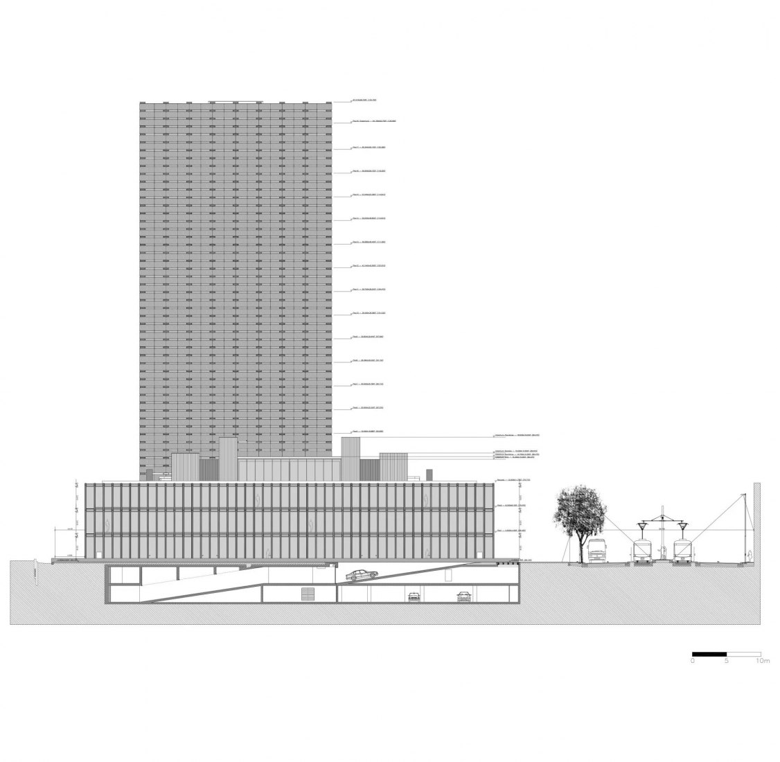 Miesian abstraction. Burgo Tower by Eduardo Souto de Moura | The ...