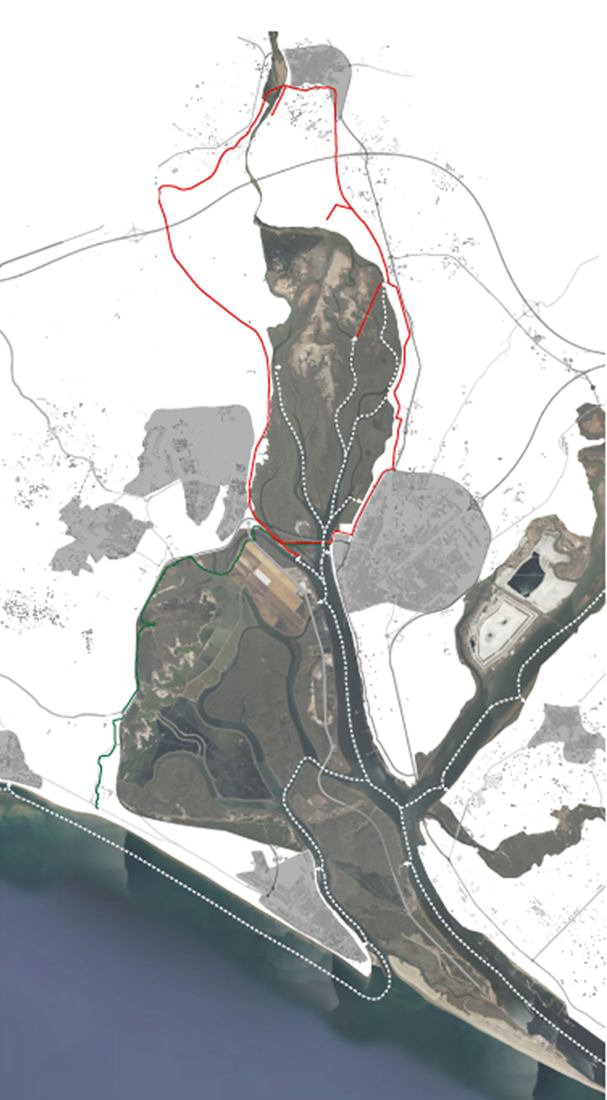 Wrapping the marsh: Landscape itinerary around the northern Odiel ...