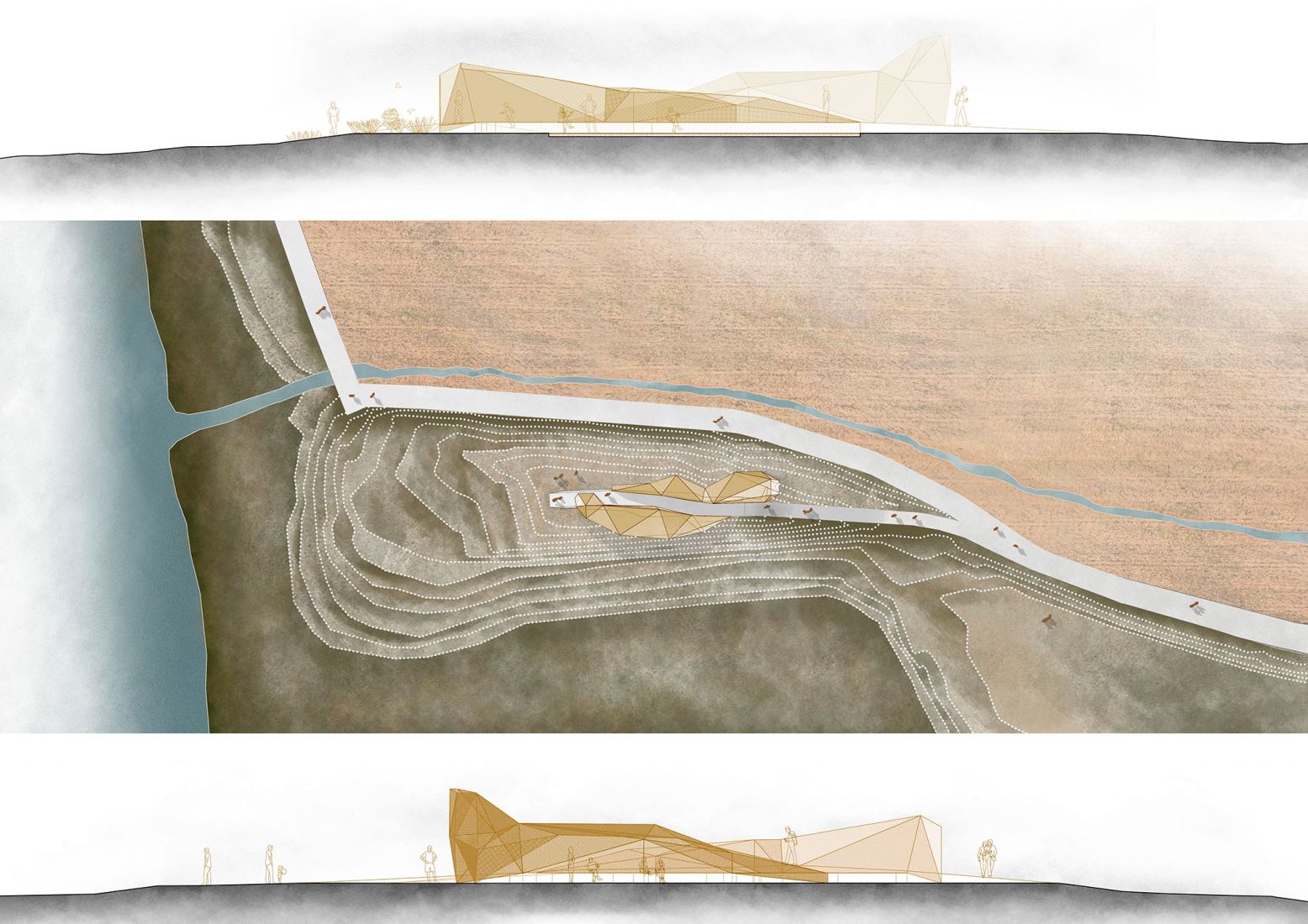 Wrapping the marsh: Landscape itinerary around the northern Odiel ...