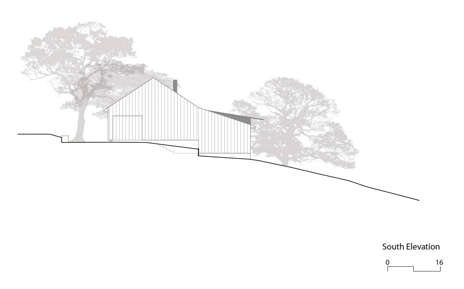 Adaptación de un granero como vivienda. Tack Barn por Faulkner ...