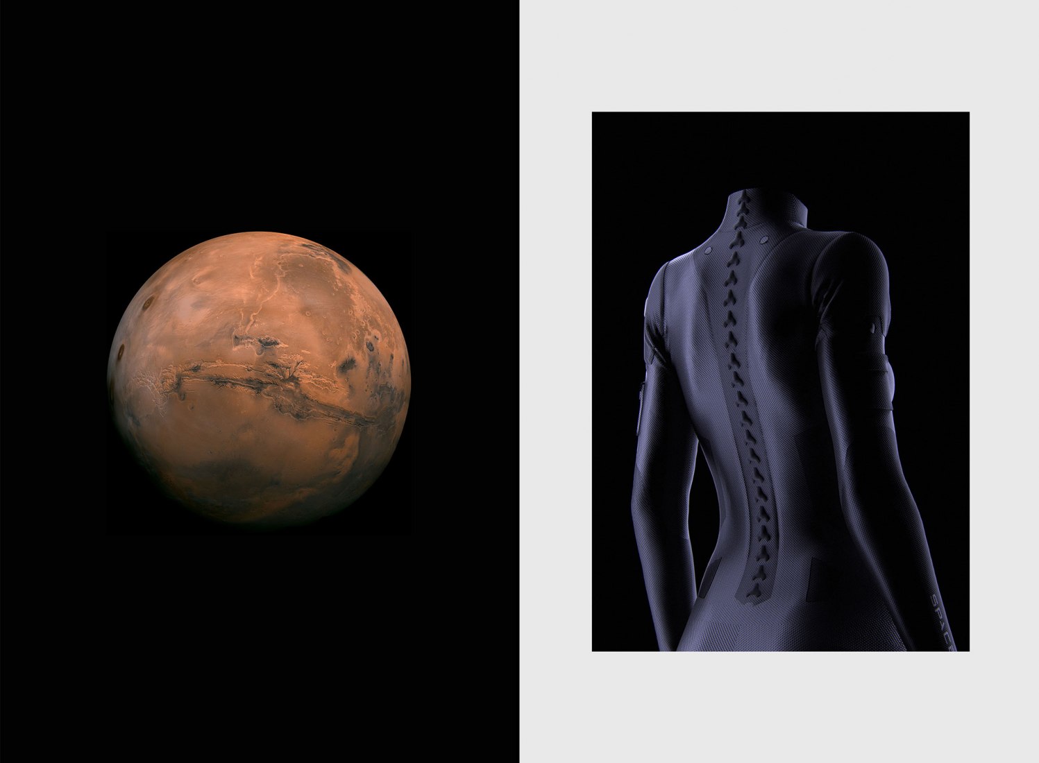 SpaceX - Flight Suit by CLEMENT BALAVOINE | The Strength of ...