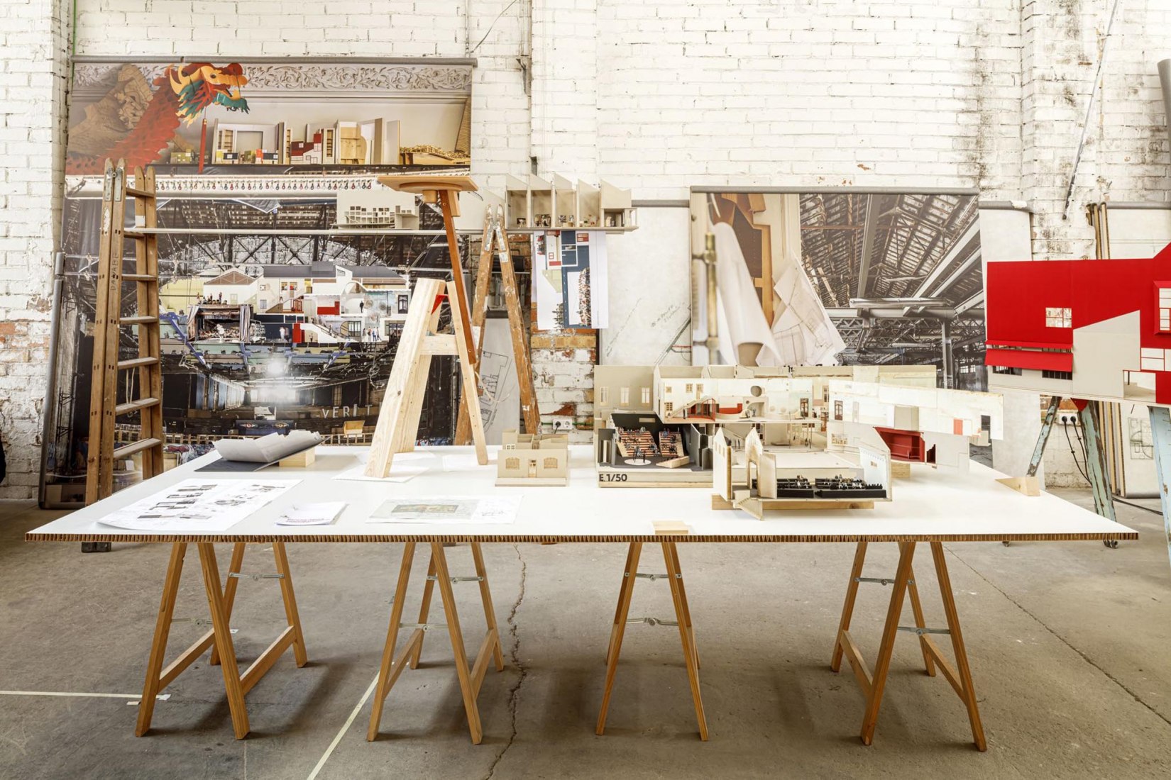 Think architecture by layers. "Emotional Heritage" by Flores & Prats ...