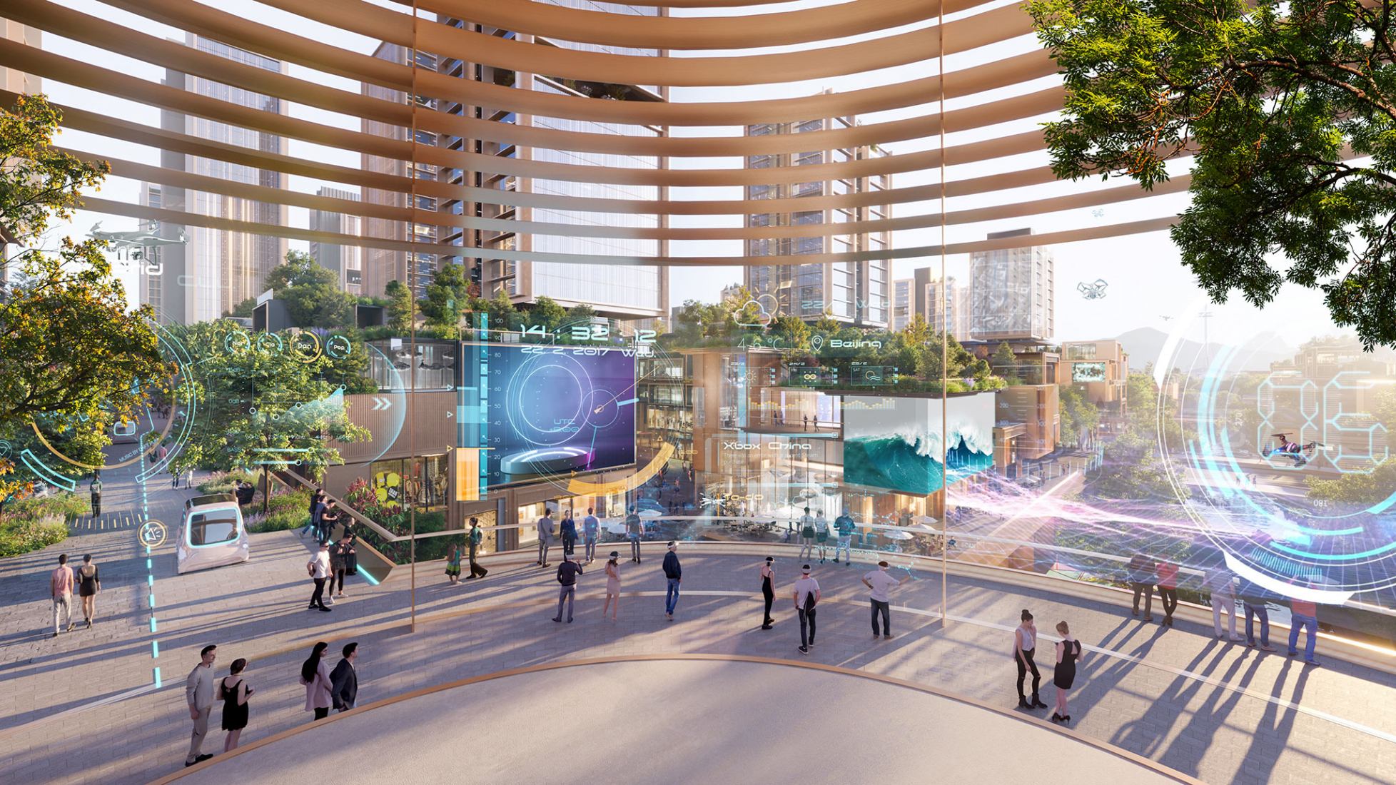 Foster + Partners wins competition to design new Hangzhou city center ...