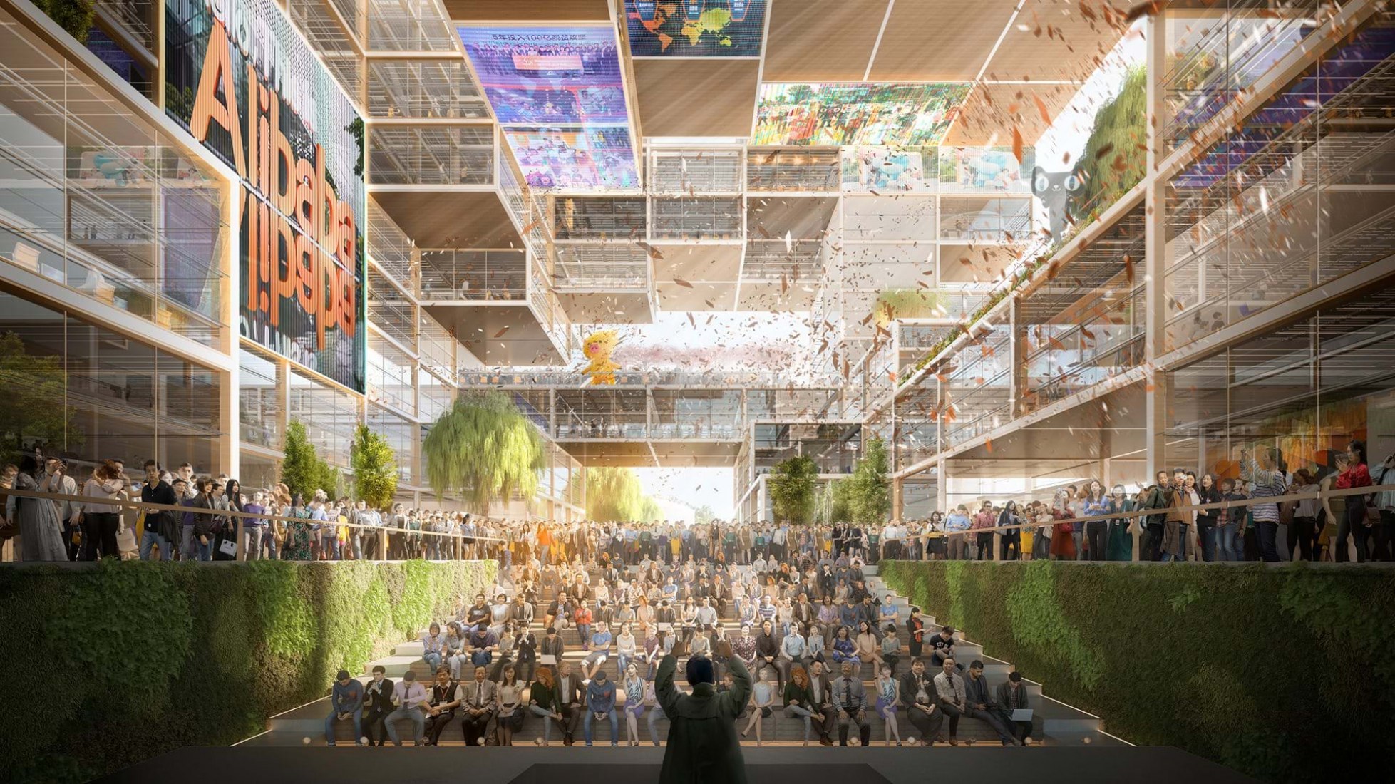 Foster + Partners wins competition to design Alibaba’s new HQ | The ...