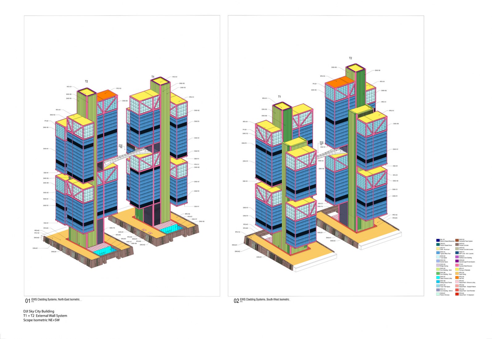 Foster + Partners completes new DJI Sky City skyscrapers | The Strength ...