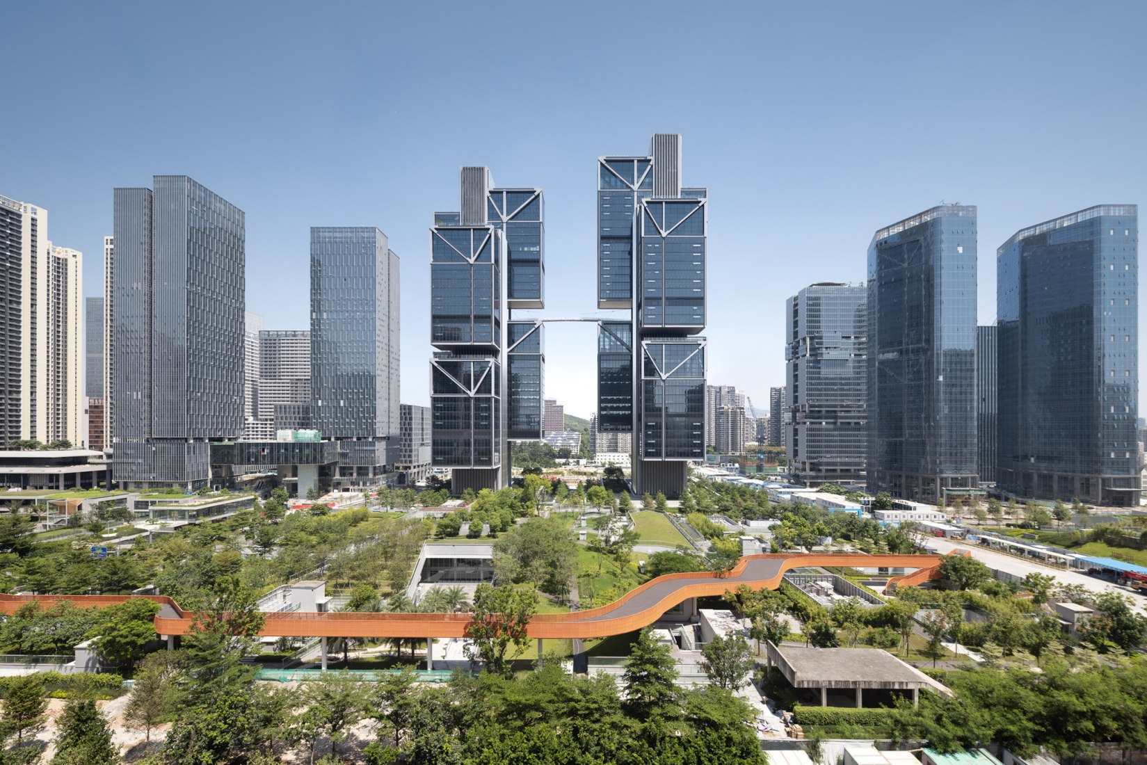 Foster + Partners completes new DJI Sky City skyscrapers | The Strength ...
