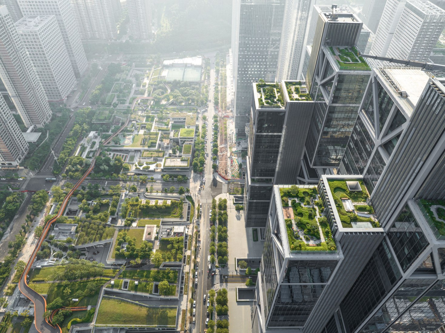 Foster + Partners completes new DJI Sky City skyscrapers | The Strength ...