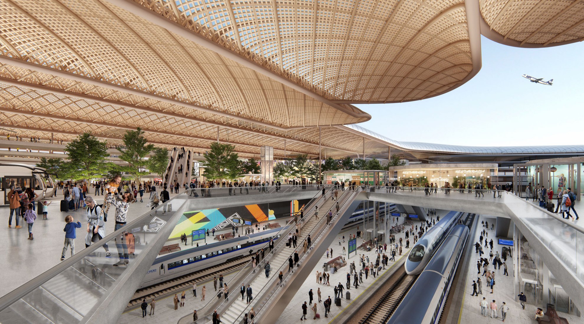 Foster + Partners wins competition to design new CPK airport | The ...