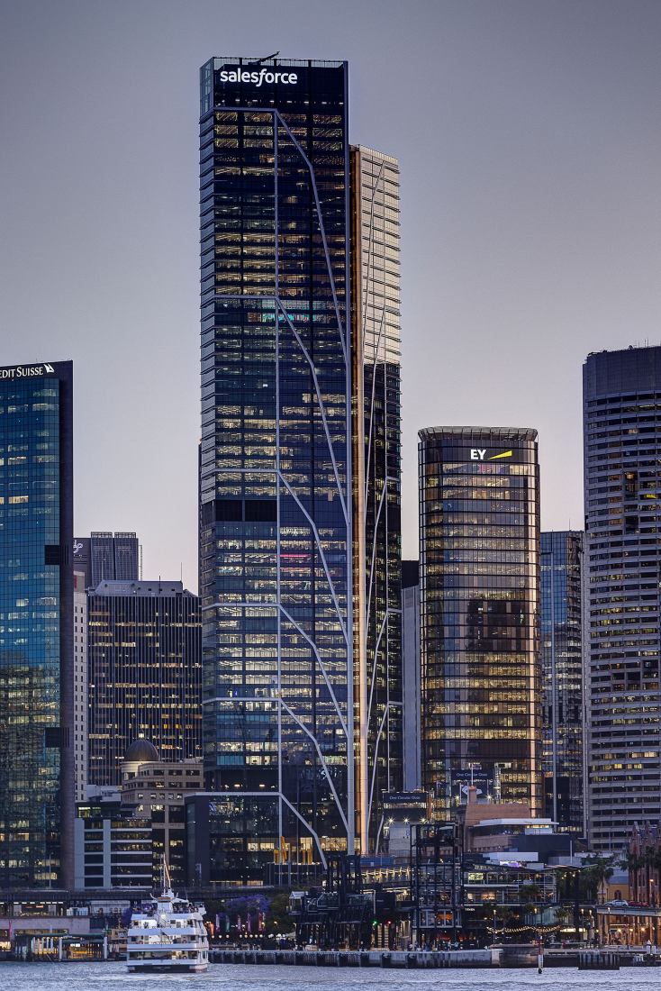 A new icon for Sydney skyline. Salesforce Tower by Foster + Partners ...