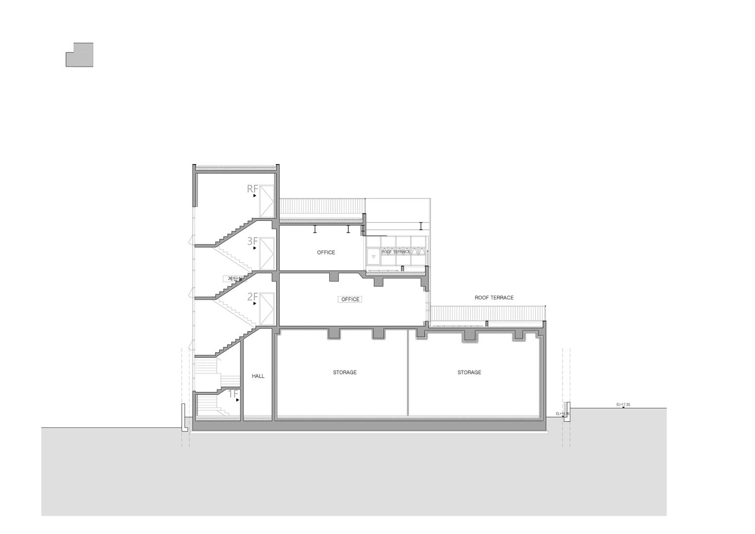One building with three typologies. C-PROJECT by Gagahoho Architect ...