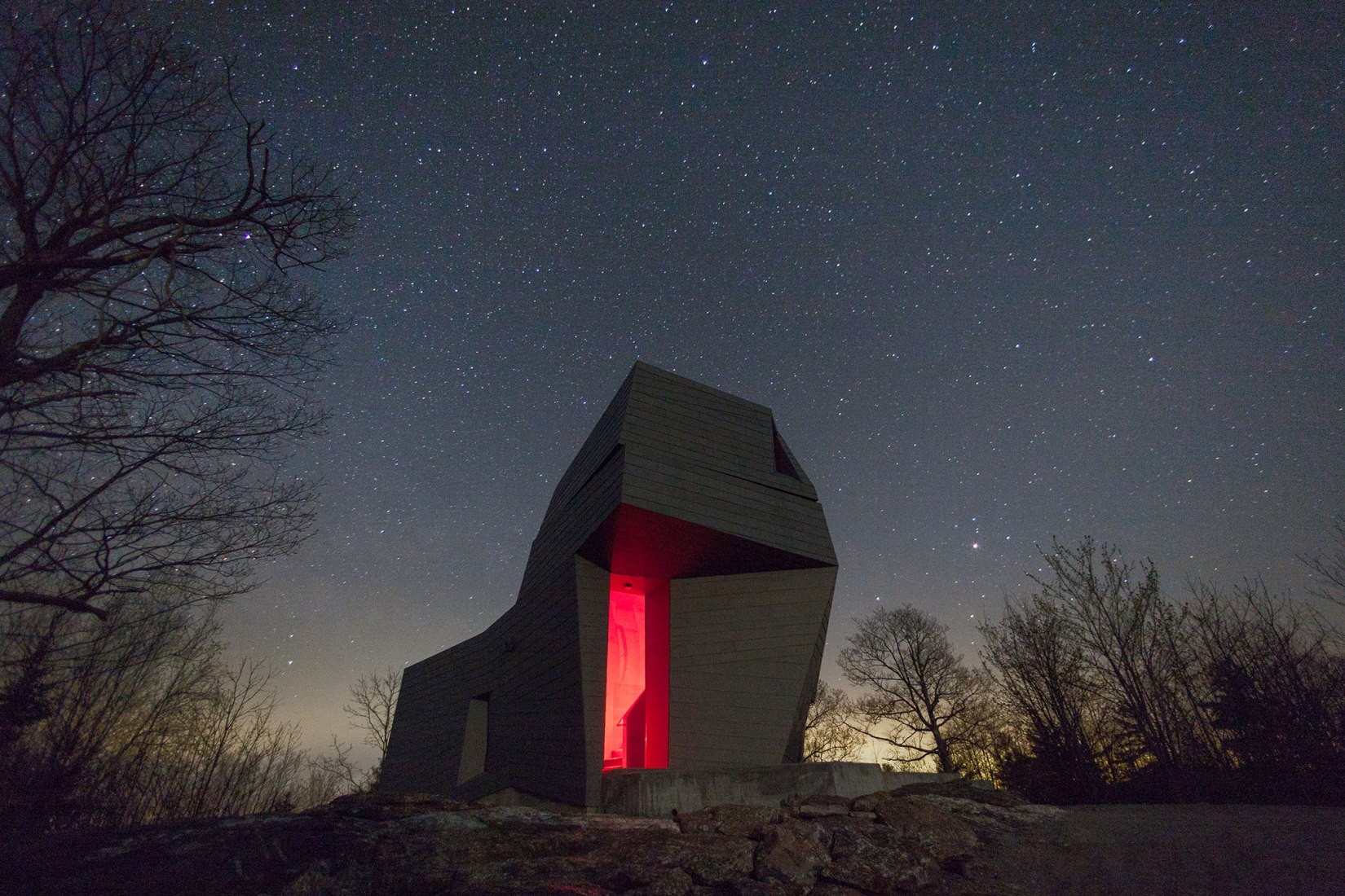 Gemma Observatory by Anmahian Winton Architects. The sky as the ...