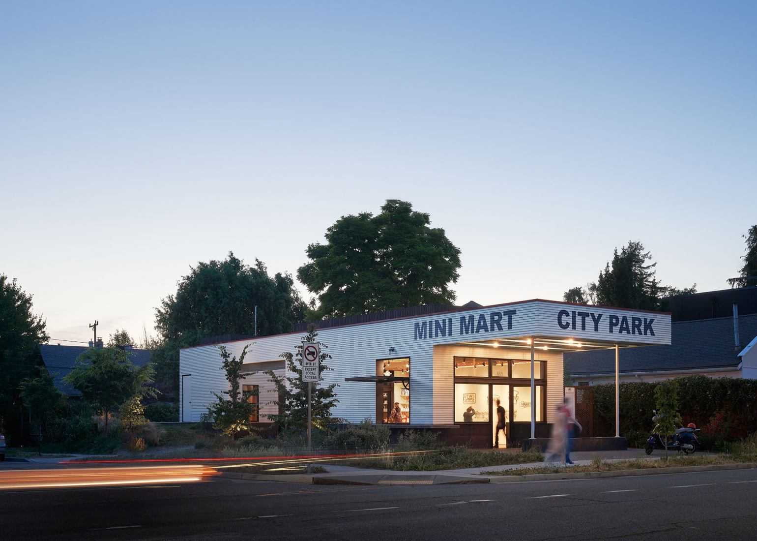 Un parque cultural en una gasolinera. «Mini Mart City Park» por GO'C ...