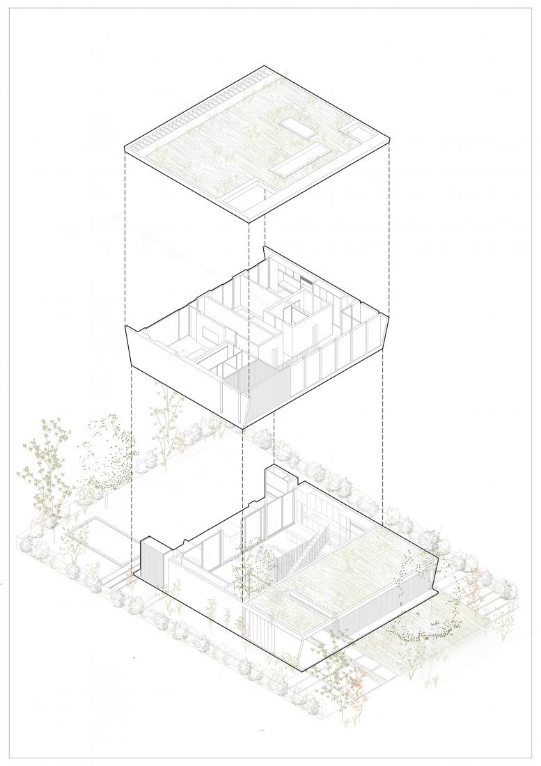 Light as the main material. TAMIZ House by Gonzalo Bardach Arquitectura ...