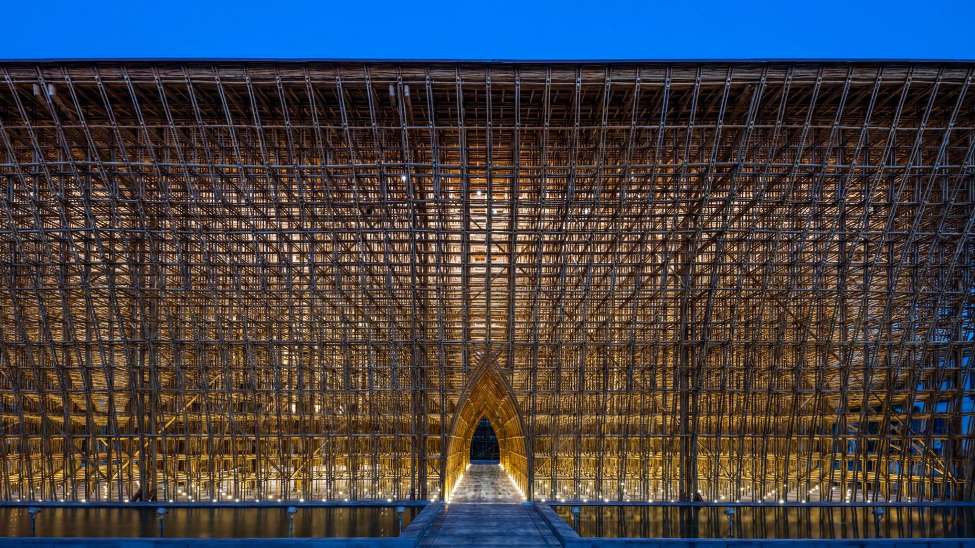 A sustainable welcome center. Grand World Phu Quoc Welcome Center by ...