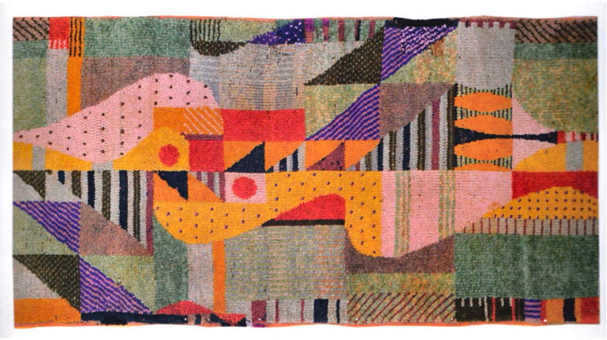 Gunta Stölzl, profesora y directora del taller textil de la Bauhaus ...
