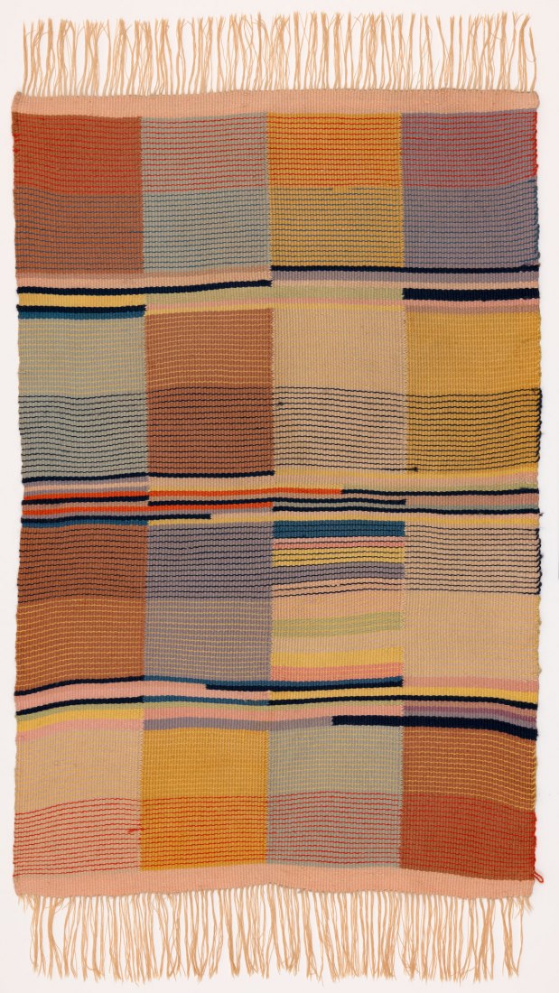 Gunta Stölzl, teacher and director of the textile workshop of the ...
