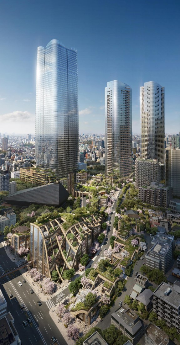 Heatherwick Studio comienza las obras del distrito de Toranomon ...