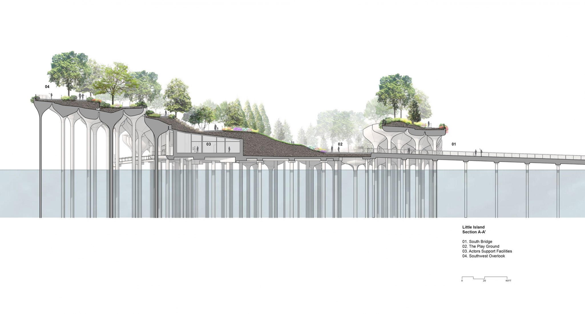 Heatherwick's €212 Million park, a new landscape floating on the Hudson ...