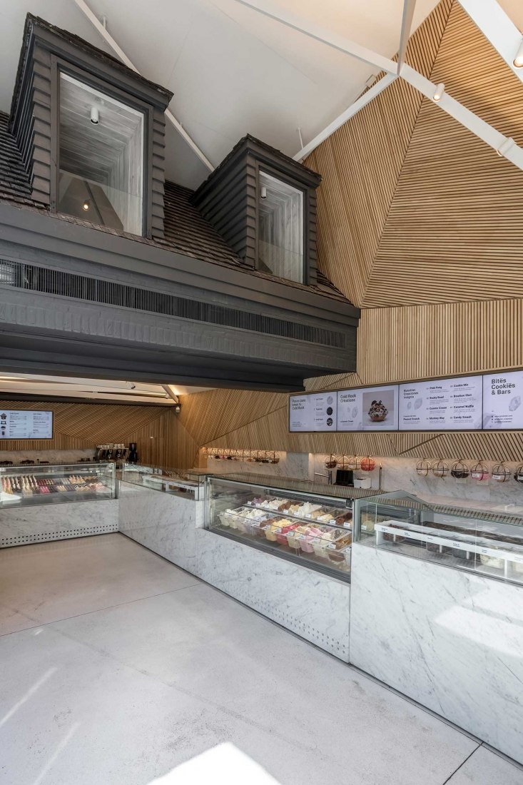 Helados en un paisaje onírico. Goodsten por Hitzig Militello Architects ...
